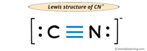 Lewis Structure of CN- (With 6 Simple Steps to Draw!)