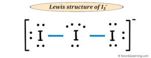 Lewis Structure of I3- (With 5 Simple Steps to Draw!)