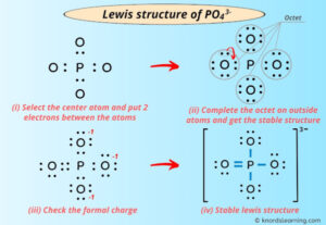 Lewis Structure of PO4 3- (With 5 Simple Steps to Draw!)
