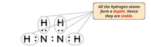 Lewis Structure of N2H4 (With 6 Simple Steps to Draw!)