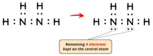 Lewis Structure of N2H4 (With 6 Simple Steps to Draw!)