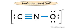 Lewis Structure of CNO- (With 6 Simple Steps to Draw!)
