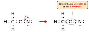 Lewis Structure of CH3CN (With 6 Simple Steps to Draw!)