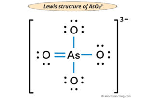 Lewis Structure of AsO4 3- (With 5 Simple Steps to Draw!)