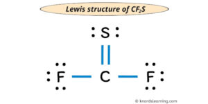 Lewis Structure of CF2S (With 6 Simple Steps to Draw!)
