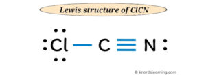 Lewis Structure of ClCN (With 6 Simple Steps to Draw!)
