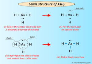 Lewis Structure of AsH3 (With 6 Simple Steps to Draw!)