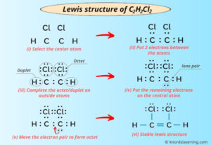 Lewis Structure of C2H2Cl2 (With 6 Simple Steps to Draw!)
