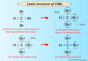 Lewis Structure of CHBr3 (With 6 Simple Steps to Draw!)