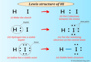 Lewis Structure of HI (With 6 Simple Steps to Draw!)