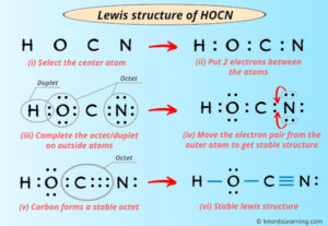 Lewis Structure of HOCN (With 6 Simple Steps to Draw!)