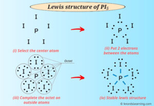 Lewis Structure of PI5 (With 5 Simple Steps to Draw!)