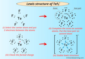 Lewis Structure of TeF5- (With 5 Simple Steps to Draw!)