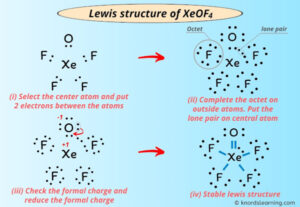 Lewis Structure of XeOF4 (With 5 Simple Steps to Draw!)