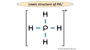 Lewis Structure of PH4+ (With 6 Simple Steps to Draw!)