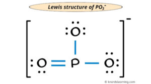 Lewis Structure of PO3- (With 6 Simple Steps to Draw!)