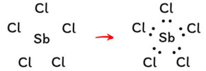 Lewis Structure of SbCl5 (With 5 Simple Steps to Draw!)
