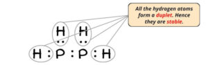Lewis Structure of P2H4 (With 6 Simple Steps to Draw!)