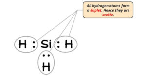 Lewis Structure of SiH3- (With 6 Simple Steps to Draw!)