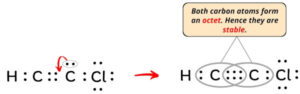 Lewis Structure of C2HCl (With 6 Simple Steps to Draw!)
