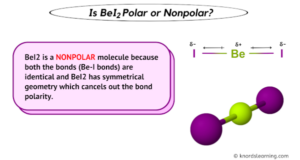 Is BeI2 Polar or Nonpolar? (And Why?)