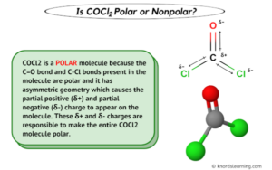 Is COCl2 Polar or Nonpolar? (And Why?)