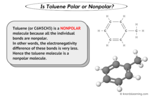 Is Toluene (C6H5CH3) Polar or Nonpolar? (And Why?)