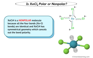 Is XeCl4 Polar or Nonpolar? (And Why?)