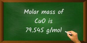 CuO Molar Mass (With Calculations)