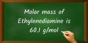 Ethylenediamine (C2H8N2) Molar Mass (With Calculations)