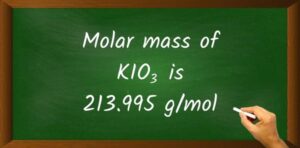 KIO3 Molar Mass (With Calculations)