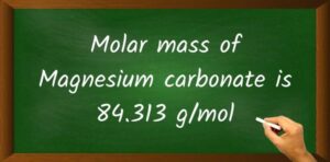 MgCO3 Molar Mass (With Calculations)